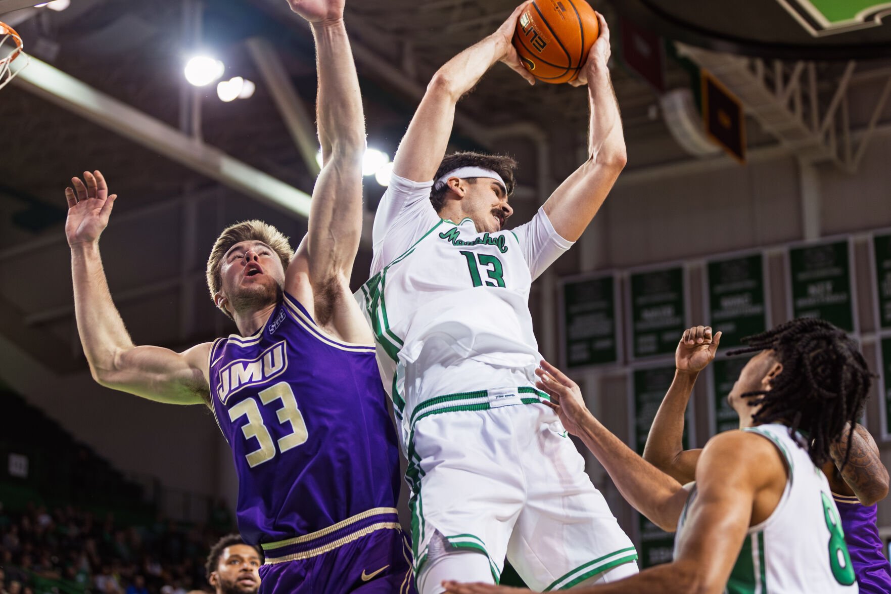 Photos: Marshall men's basketball team defeats JMU 77-72 | Multimedia ...