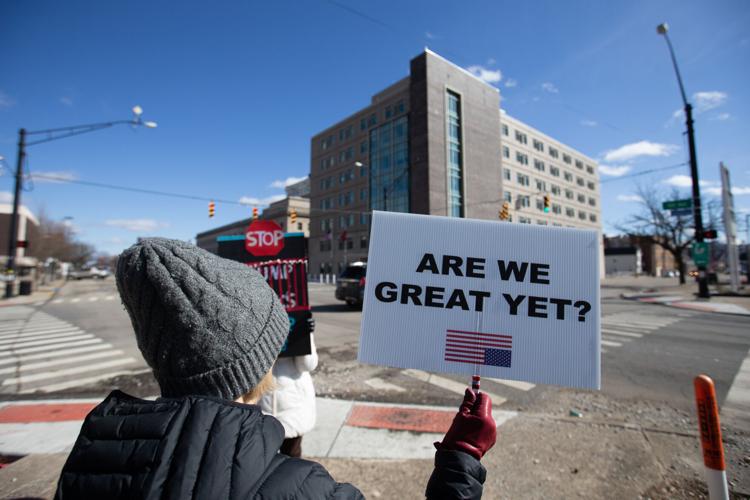 'People Not Profit Presidents Day protest in Cabell County | News ...