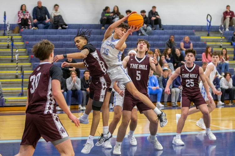 Photos: Boys high school basketball, Spring Valley vs. George ...