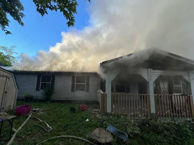 Crews battle heavy fire, smoke conditions at house fire | News | herald ...