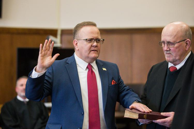 Chad Lovejoy sworn in as Sixth Judicial Circuit Court judge | News ...