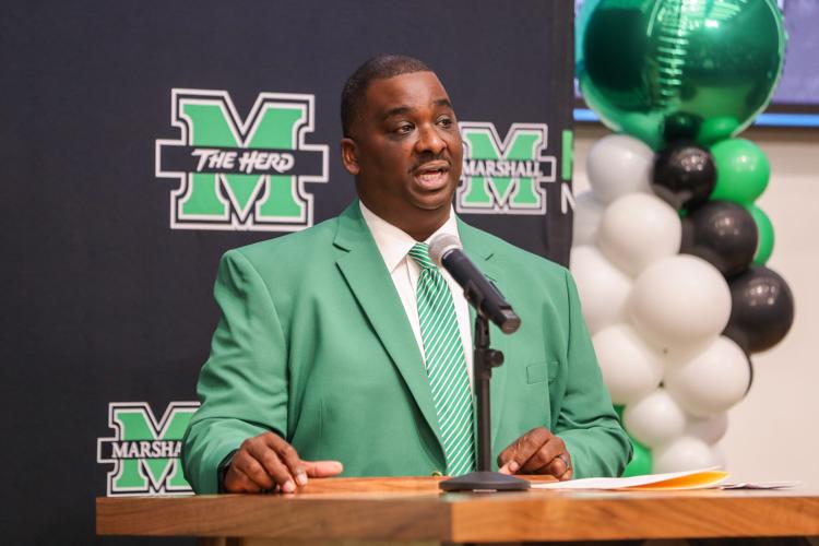 Photos: Marshall University introduces new AD | Multimedia | herald ...