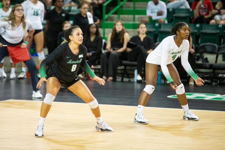 Photos: Marshall volleyball team takes on Morehead State | Multimedia ...