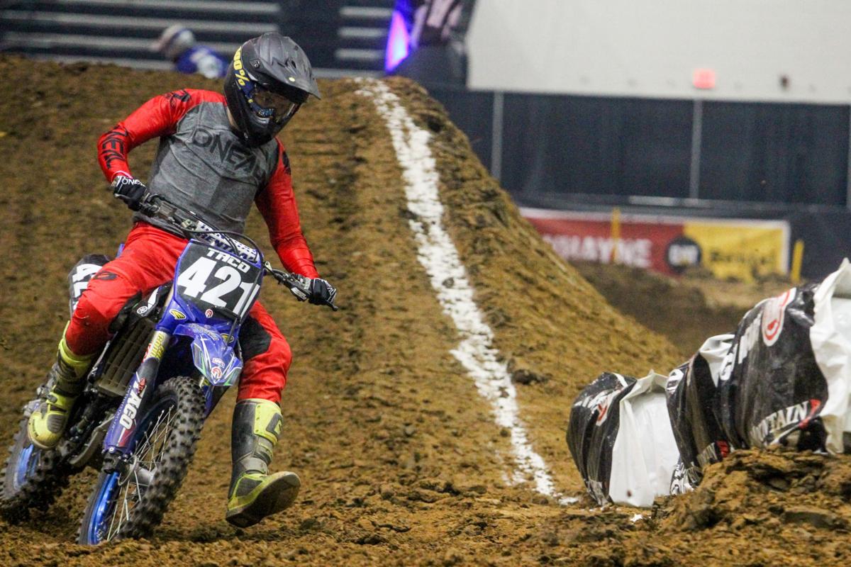 Photos: Motocross riders compete at Tri-State MX Indoor Championship ...