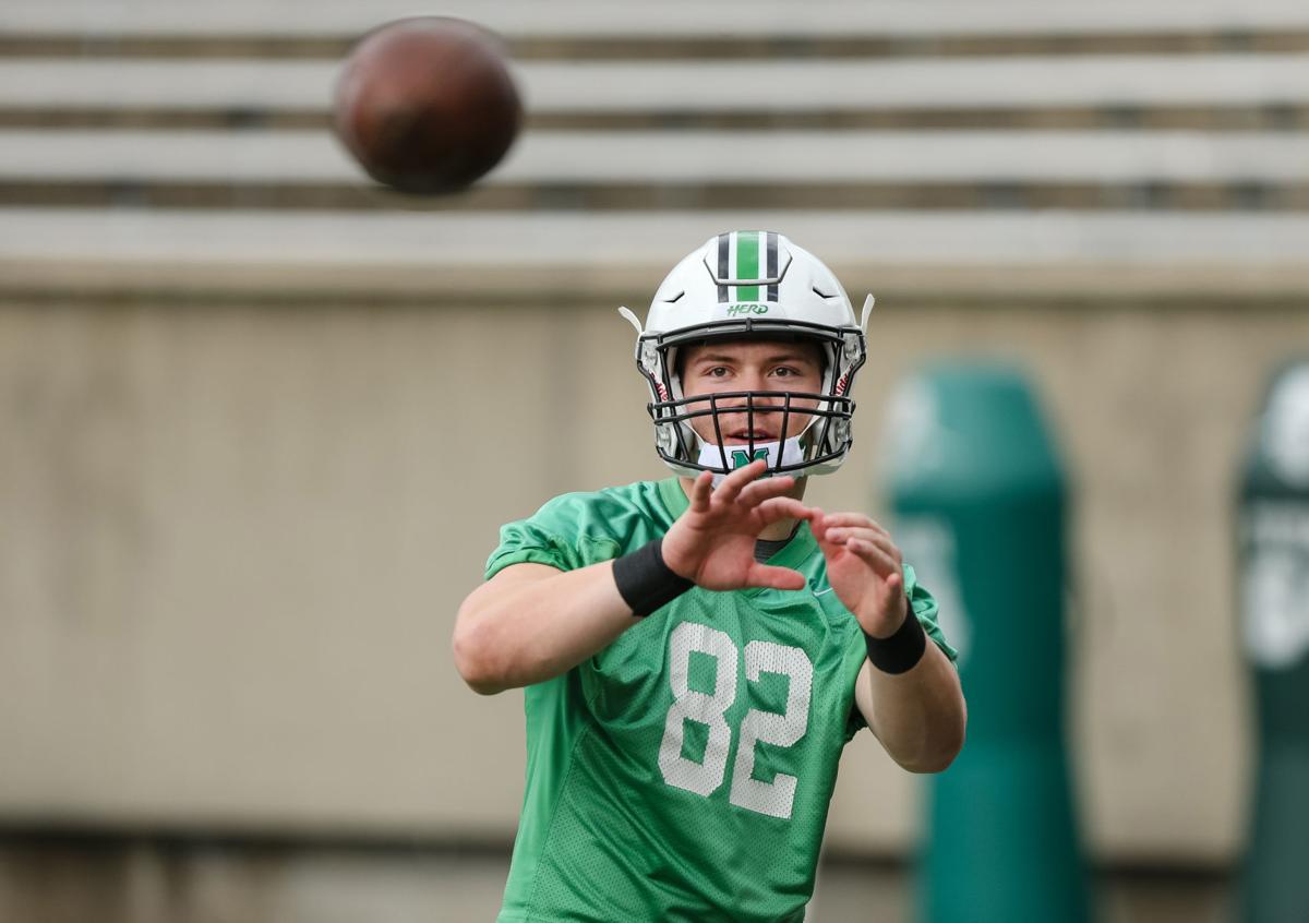 Cody Mitchell most veteran TE for Herd | Marshall Sports | herald ...