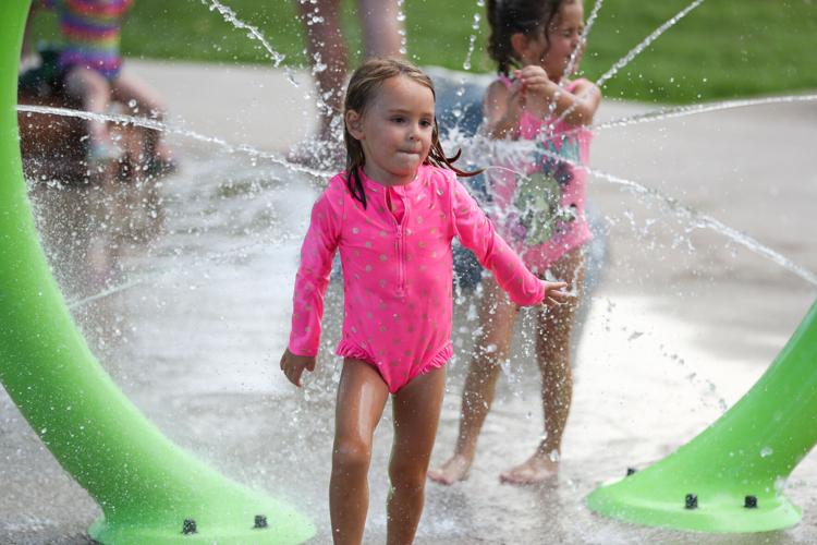 Photos: Kids cool off at St. Cloud Commons splash pad | Multimedia ...