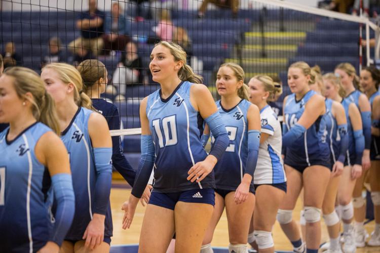 Photos: High school volleyball region co-final, Spring Valley defeats ...