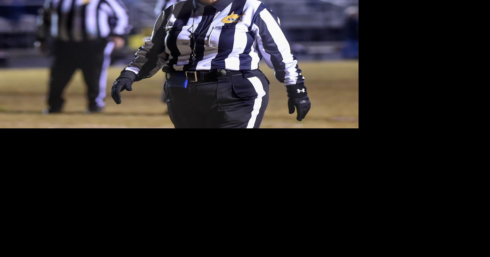 Cathy Moro becomes 1st female ref to officiate WV HS football playoff ...