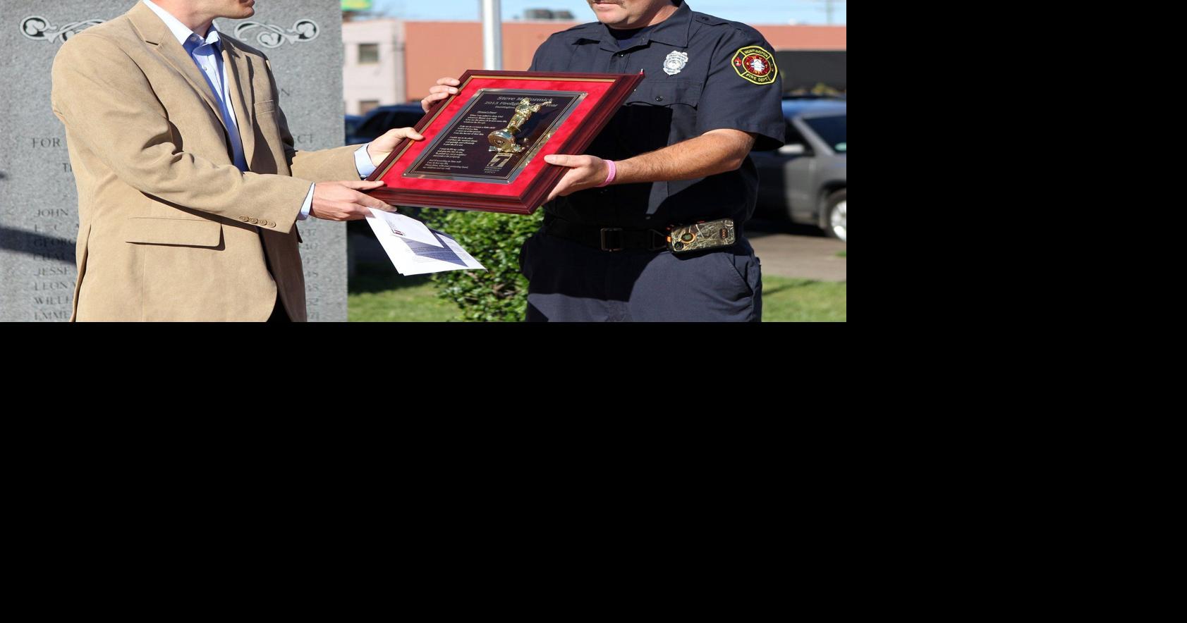 Firefighter honored for leadership, mentoring | News | herald-dispatch.com