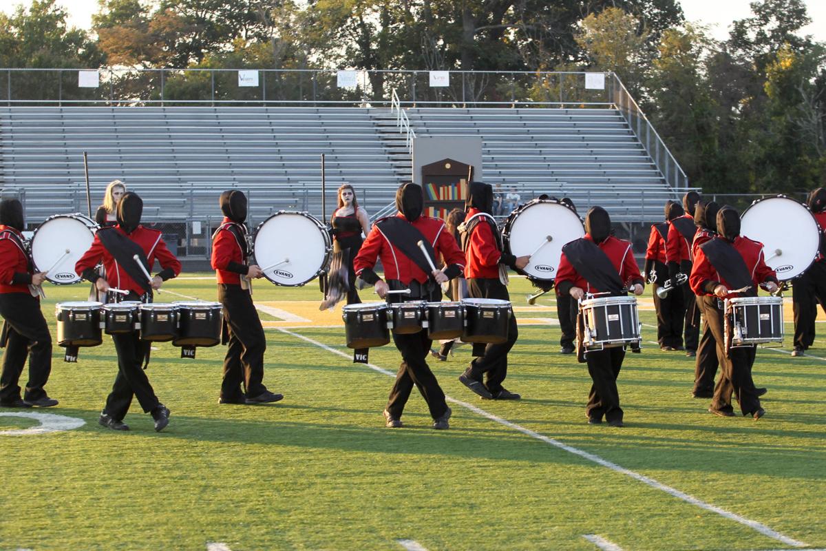 Photos: Huntington High School Highlanders conduct band competition ...