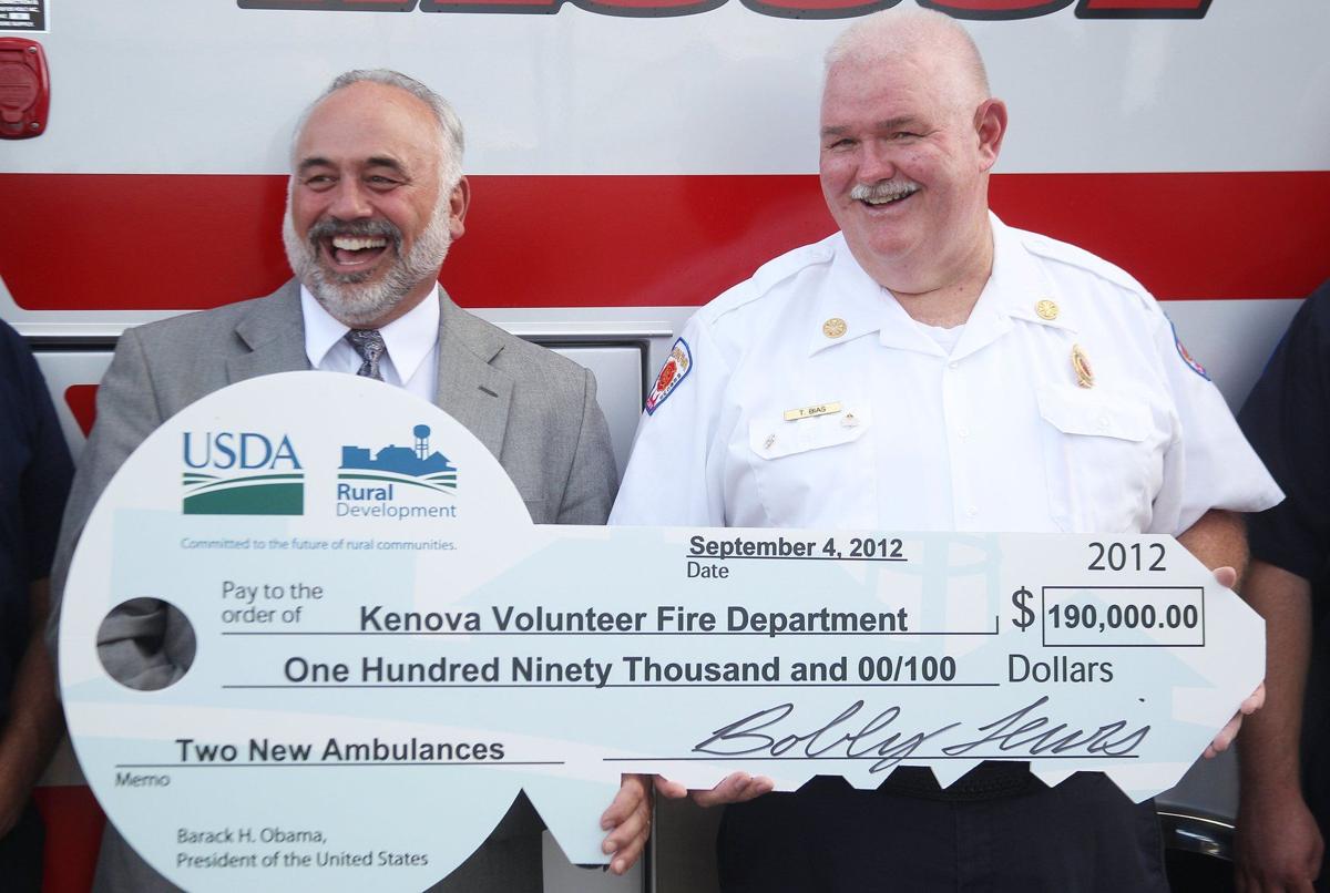 Kenova Volunteer Fire Department honored with funding from USDA | News ...
