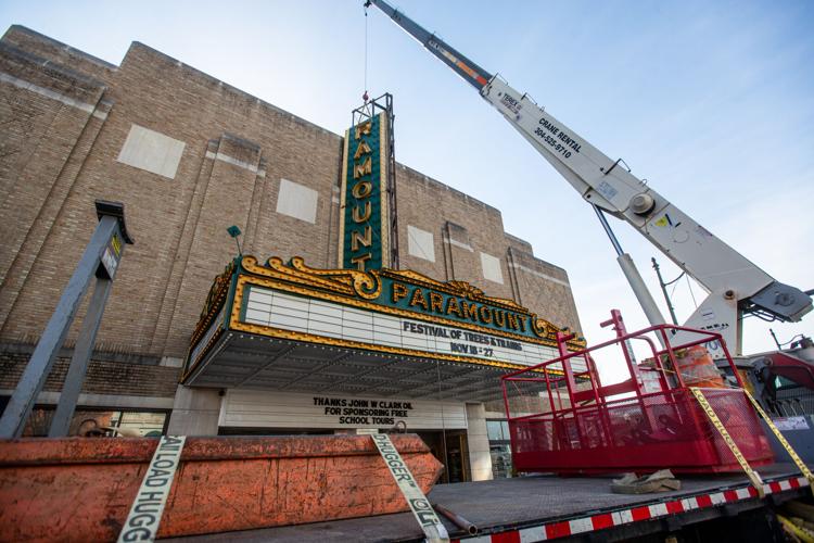 Paramount sign renovation ongoing despite delay | News | herald ...