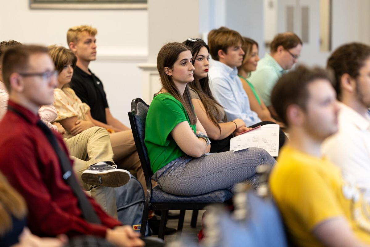 Marshall students pitch to judges during Shark Tank Innovation ...