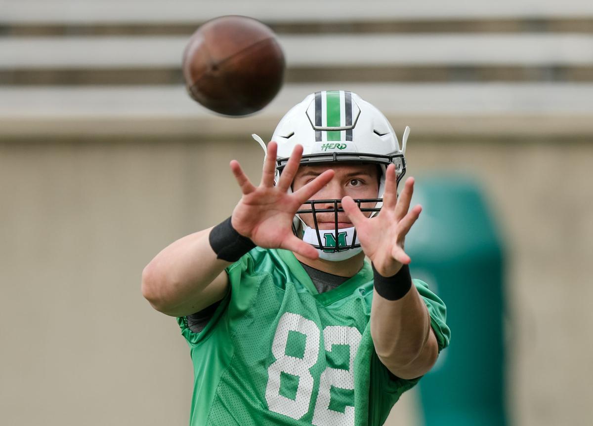Cody Mitchell most veteran TE for Herd | Marshall Sports | herald ...