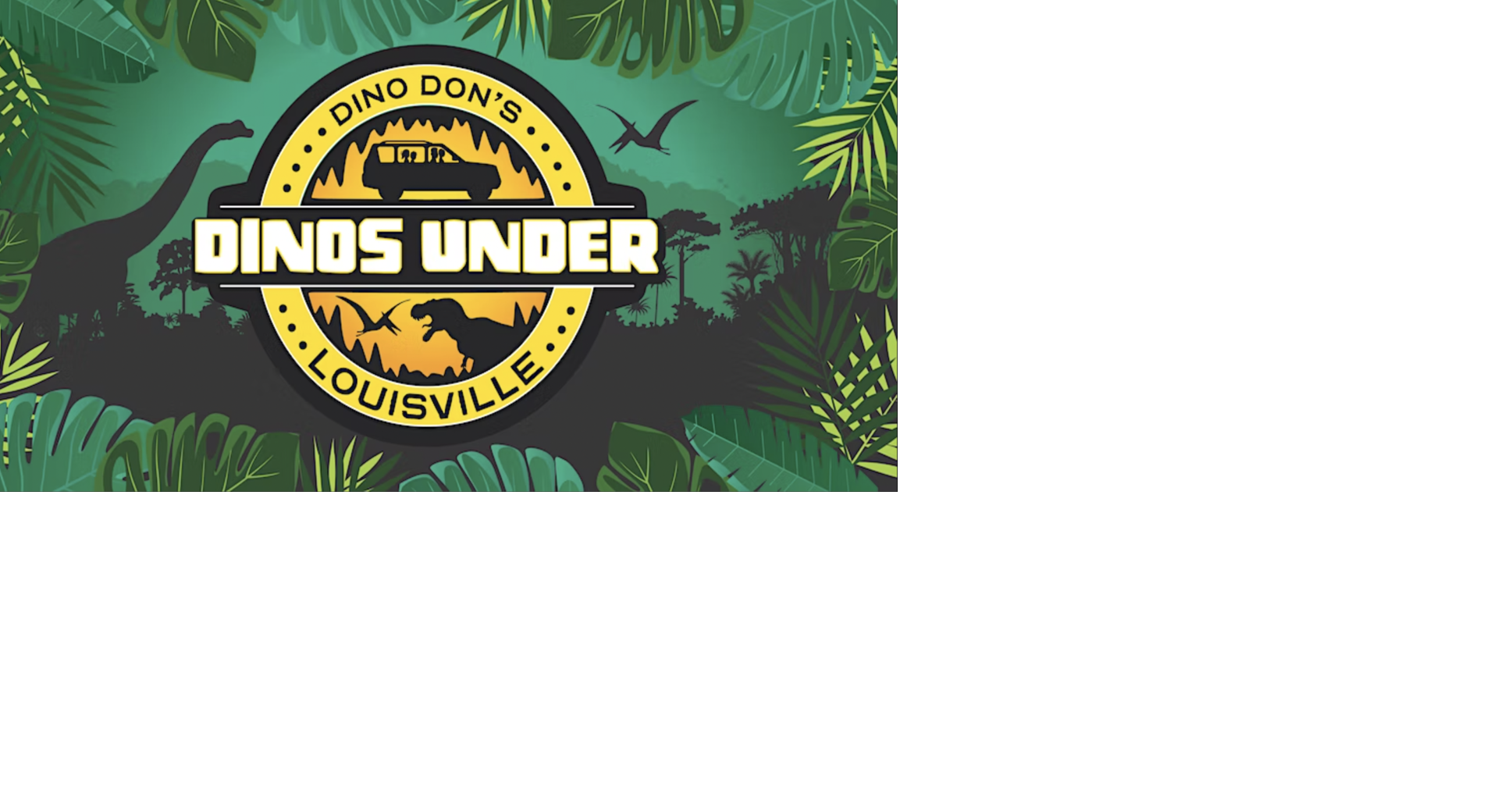 Mega dinosaurs at Louisville Mega Cavern for new exhibit: "Dinos Under ...