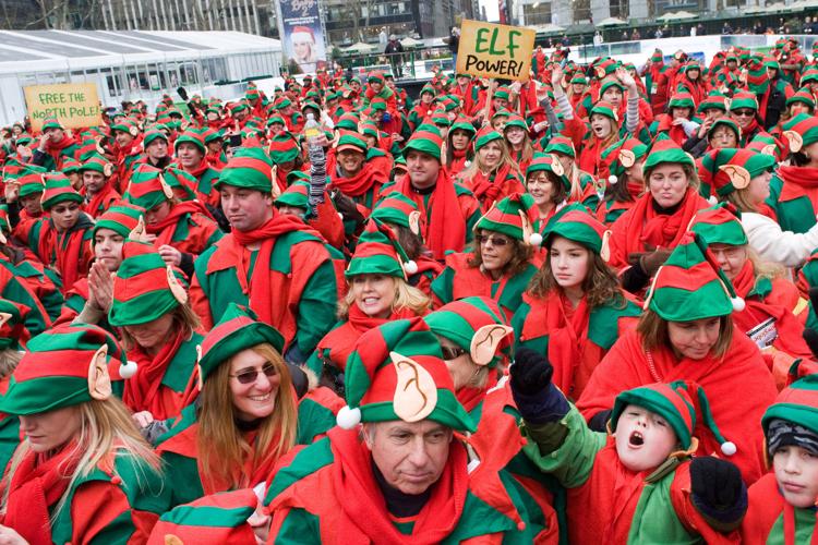 Gallery: Jenny McCarthy attends World's Largest Elf Party | News ...
