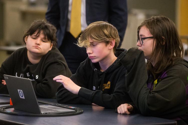 Photos: STEAM TAC visits Huntington East Middle School | Multimedia ...