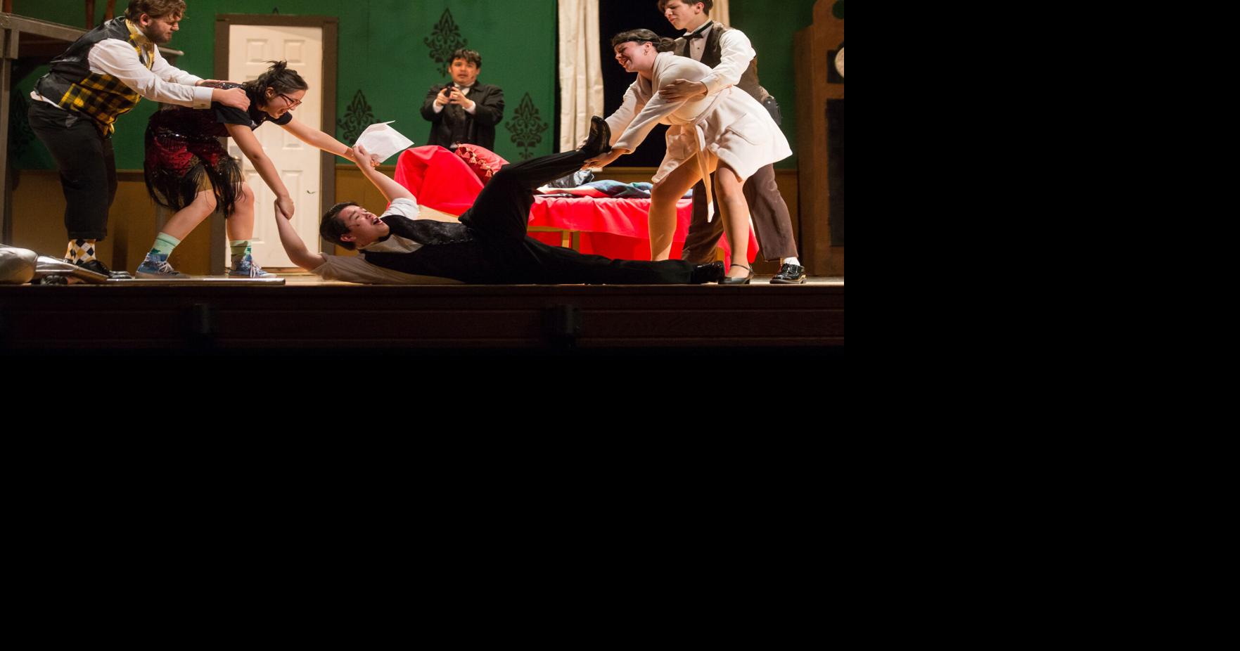 Photos: HHS theater conducts dress rehearsal for "The Play That Goes ...