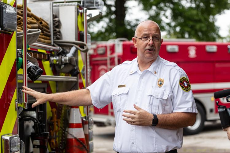 Fire station unveils first new fire engine in nearly six decades | News ...