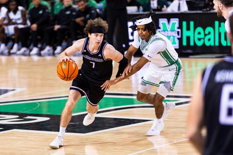 Kai Spears brings the juice against Lipscomb | Marshall Sports | herald ...