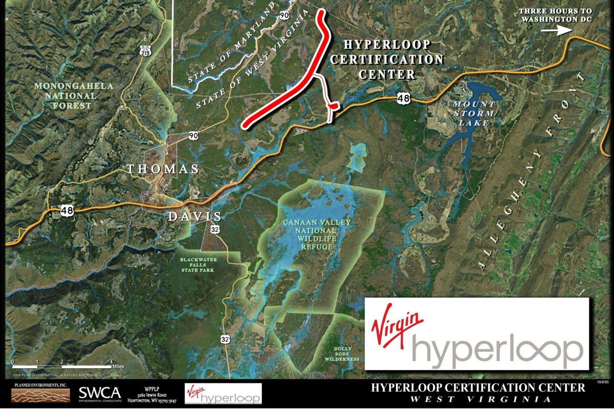 The high-speed Virgin Hyperloop path to West Virginia -- and the future ...