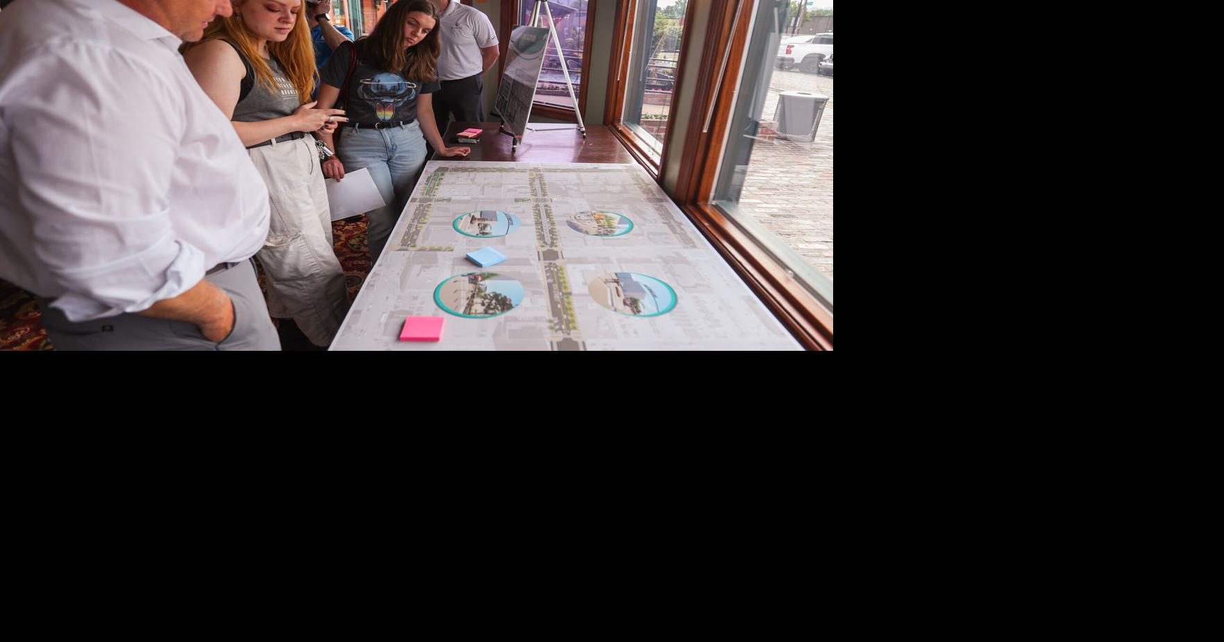 Residents get fist look into downtown streetscape project | News ...
