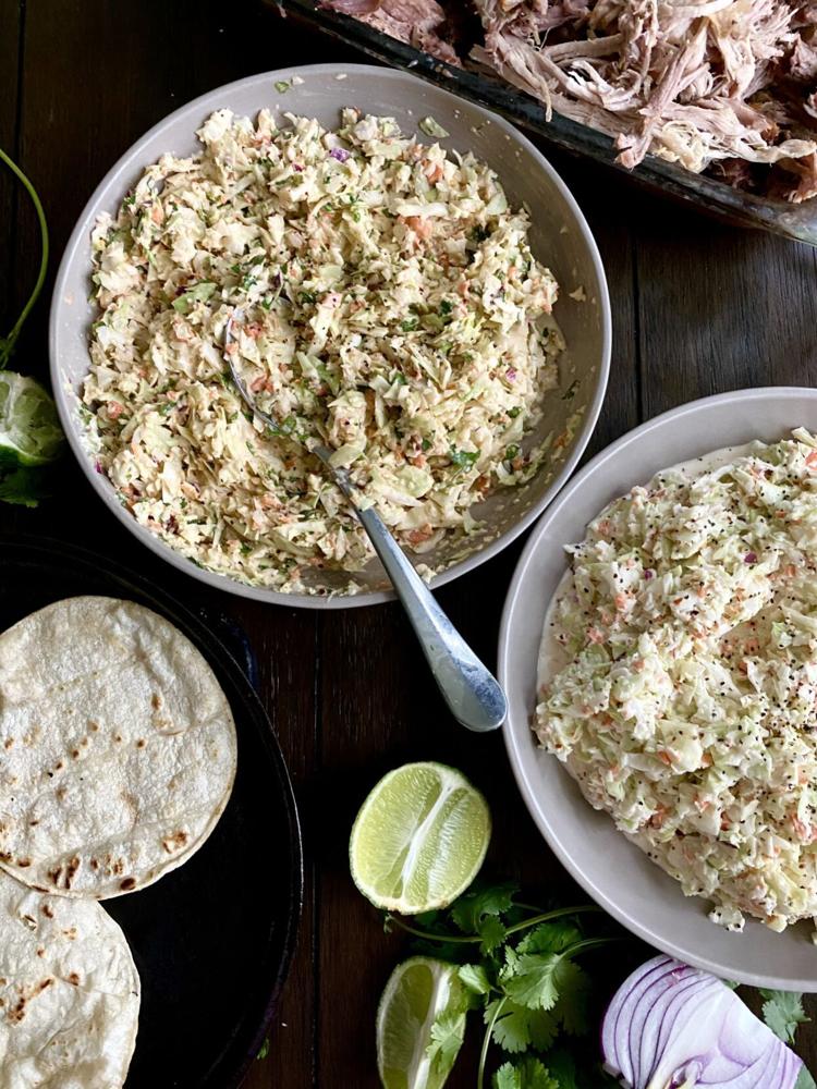 Janet McCormick: Pork Carnitas with Spicy Slaw will heat up your spring ...
