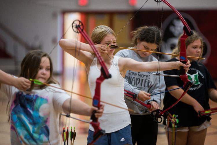 Students take a shot at archery camp | News | herald-dispatch.com