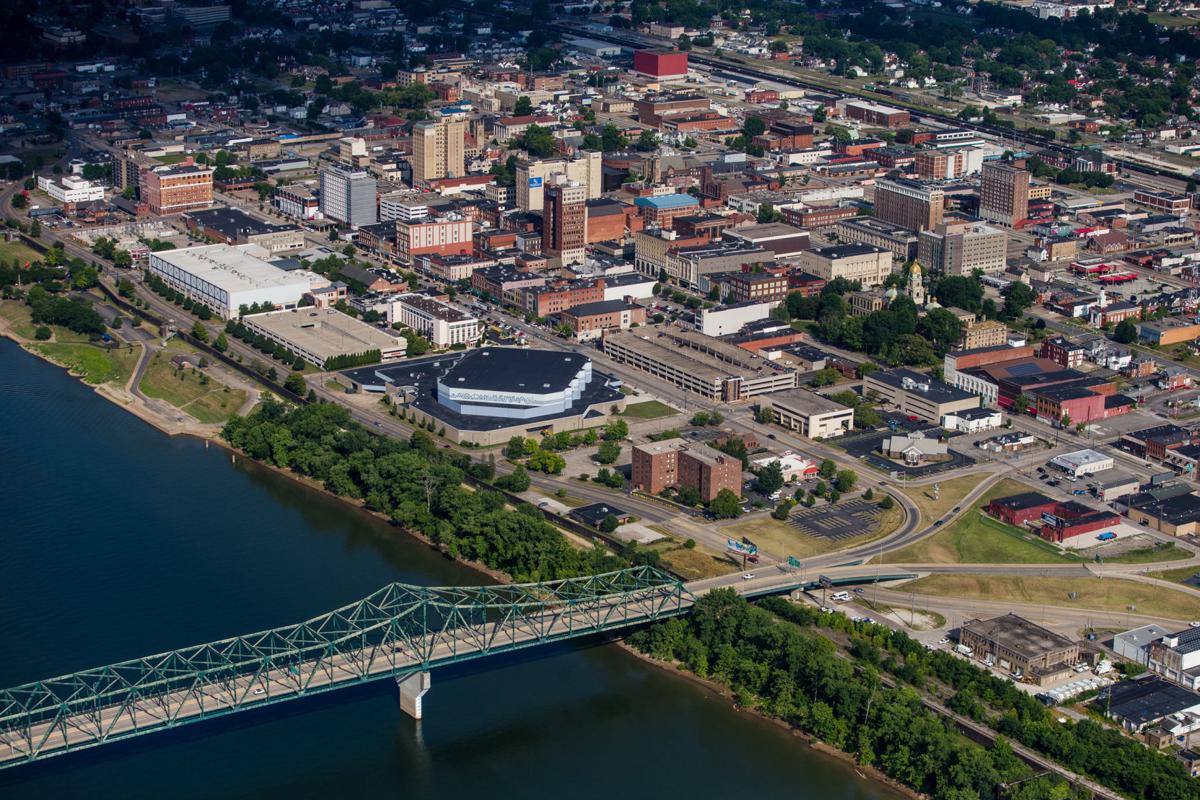 Photos: Aerial views over Huntington. | Multimedia | herald-dispatch.com