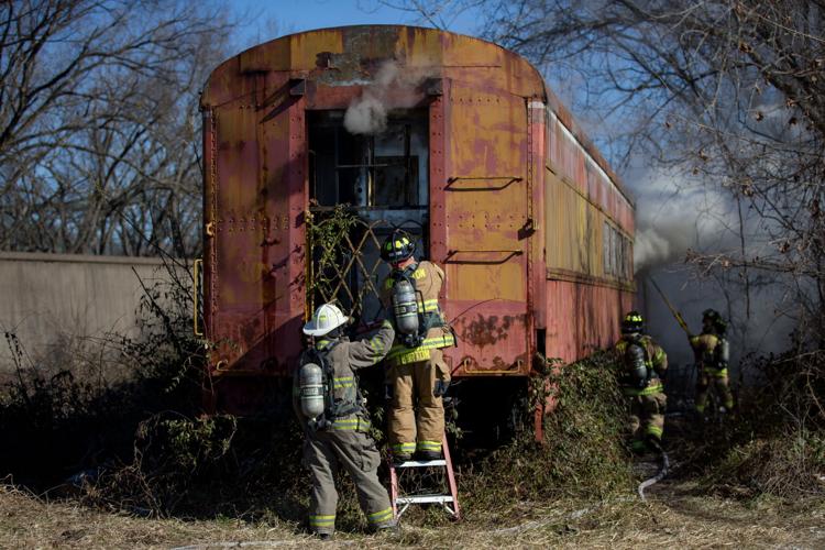 Photos: Train car fire in Huntington | Multimedia | herald-dispatch.com