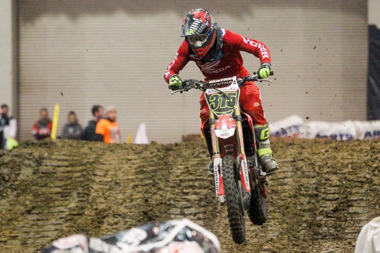 Photos: Motocross riders compete at Tri-State MX Indoor Championship ...