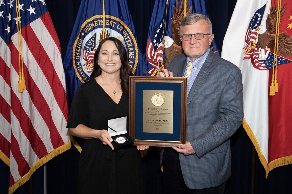 Local VA Medical Center nurse is awarded 2023 Secretary of the VA Award ...