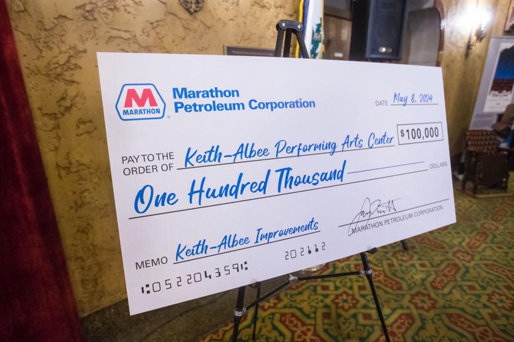 Marathon donates $100k to Keith-Albee restoration project | News ...