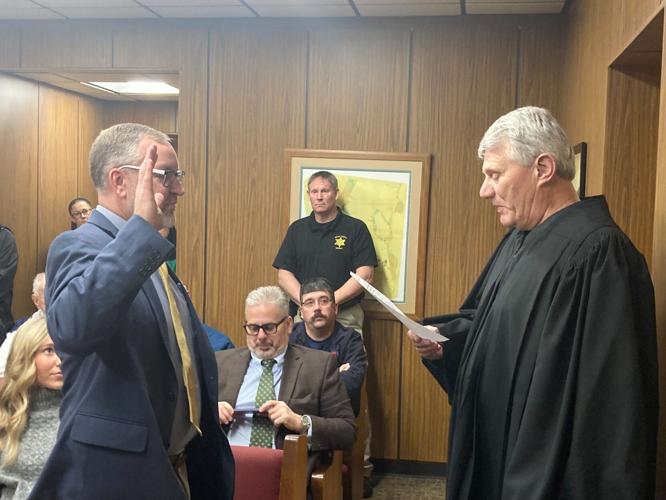 Ryan Turner sworn in to Wayne County Commission | News | herald ...