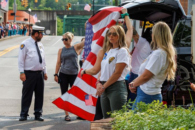 Slain State Police Sgt. Cory Maynard remembered at memorial in Mingo ...