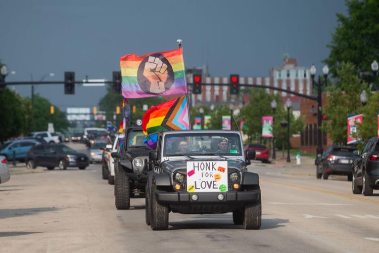 Photos: Huntington Pride’s pop-up parade | Photo Galleries | herald ...