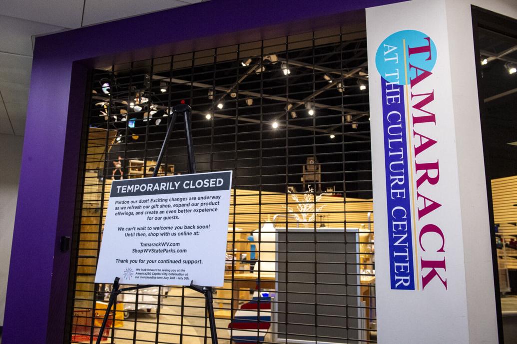 Culture Center gift shop, Charleston, WV, closed renovations | Business ...