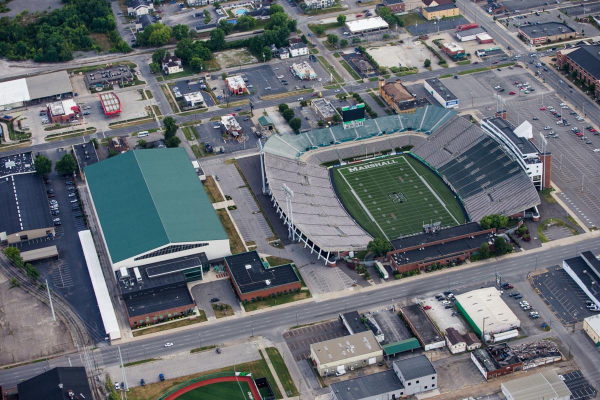 Photos: Aerial views over Huntington. | Multimedia | herald-dispatch.com