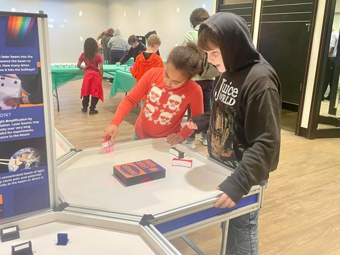 Mobile science exhibit welcomes Cabell County students | News | herald ...