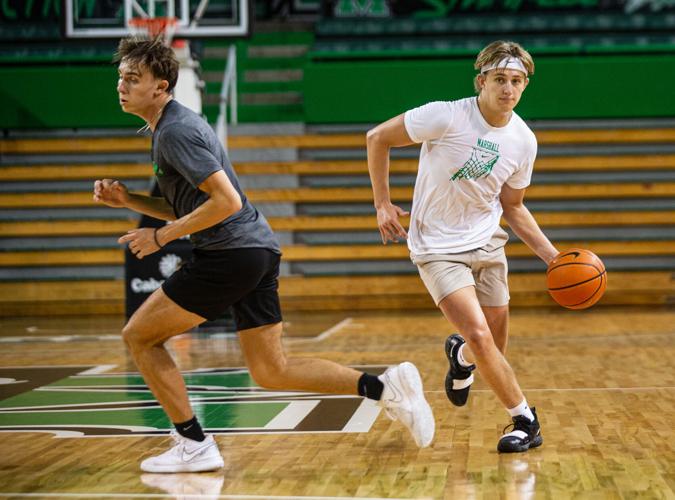 Herd hoops freshmen getting acclimated through summer workouts | Sports ...