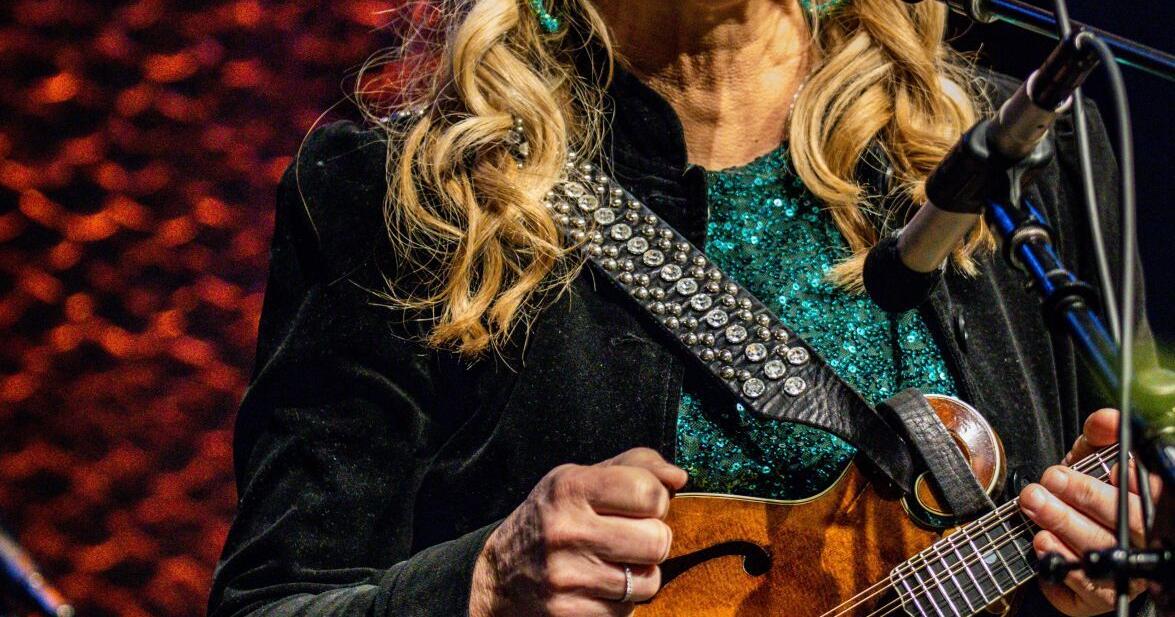 ‘Queen of Bluegrass’ Rhonda Vincent and her band The Rage perform at ...