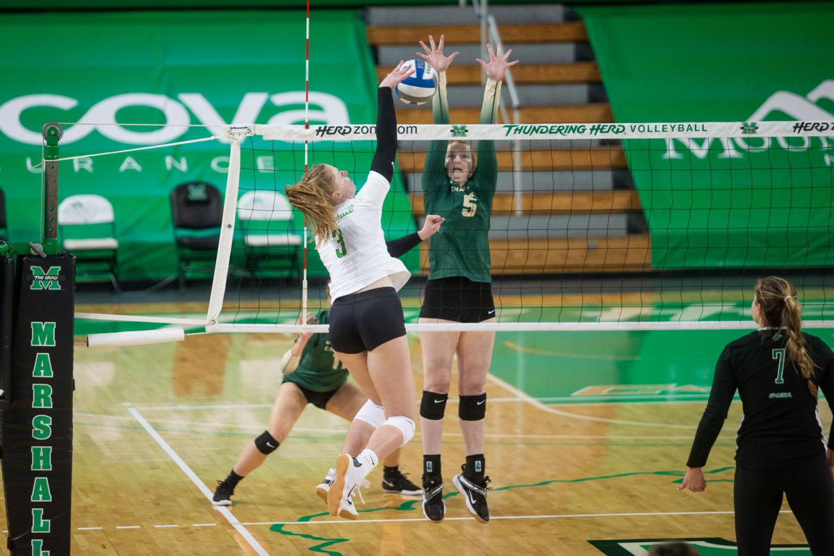 Photos: Marshall volleyball team goes up against Charlotte | Multimedia ...