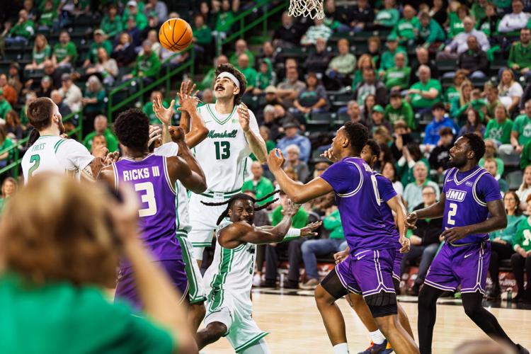 Herd closes strong for regular season sweep of JMU | Marshall Sports ...
