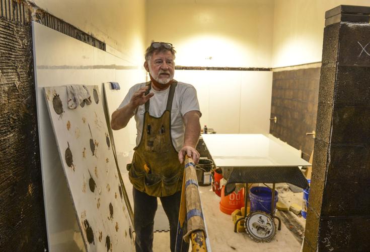 In a glass of his own: World's sole Vitrolite installer at work in WV's ...