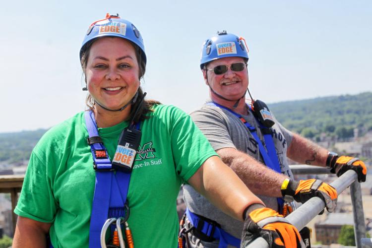 Photos: People Rappel "Over the Edge" for United Way | Multimedia ...