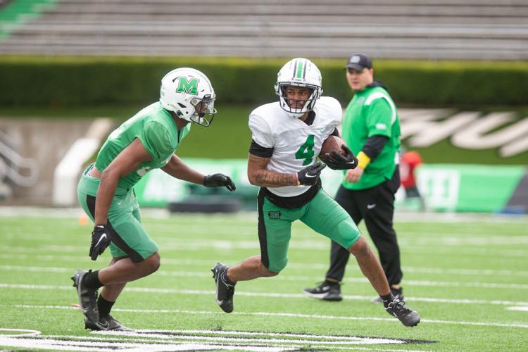 Competition brewing at wideout for Thundering Herd | Sports | herald ...