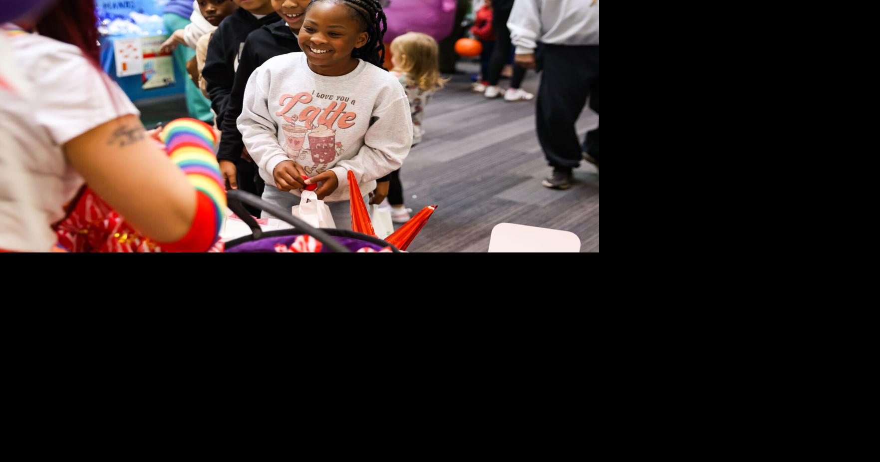 Photos: Hoops Family Children's Hospital conducts Trick-or-Treat for ...