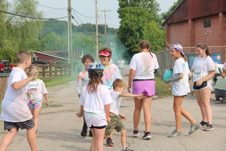 Retiring Prichard Elementary teacher celebrated during color run/walk | News | herald-dispatch.com