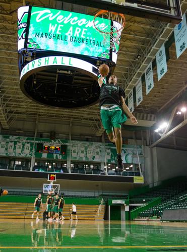 Dunking freshman Taevion Kinsey is a high flier for Thundering Herd ...