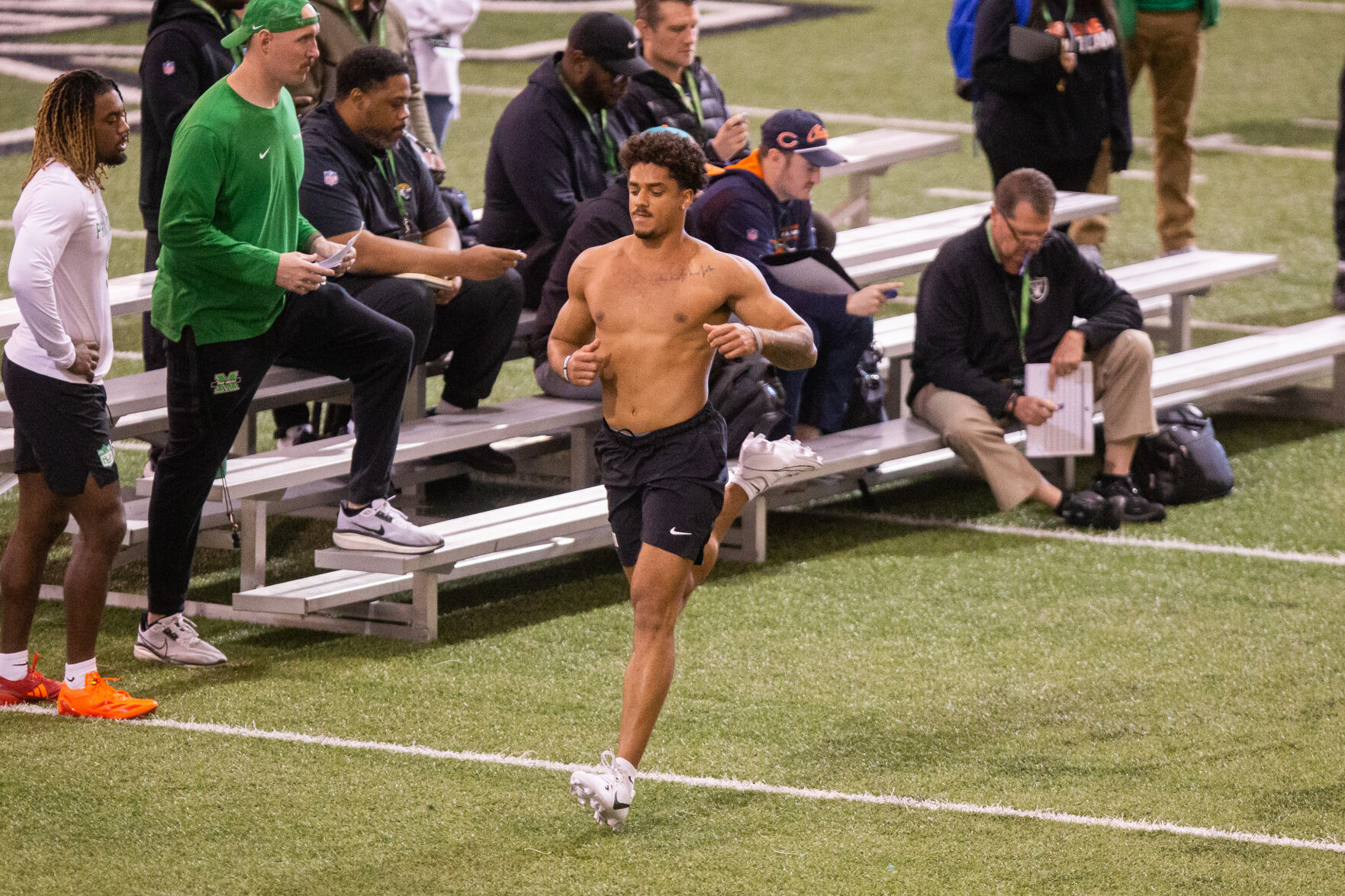 J.J. Roberts has potential to be taken in NFL Draft | Marshall Sports ...